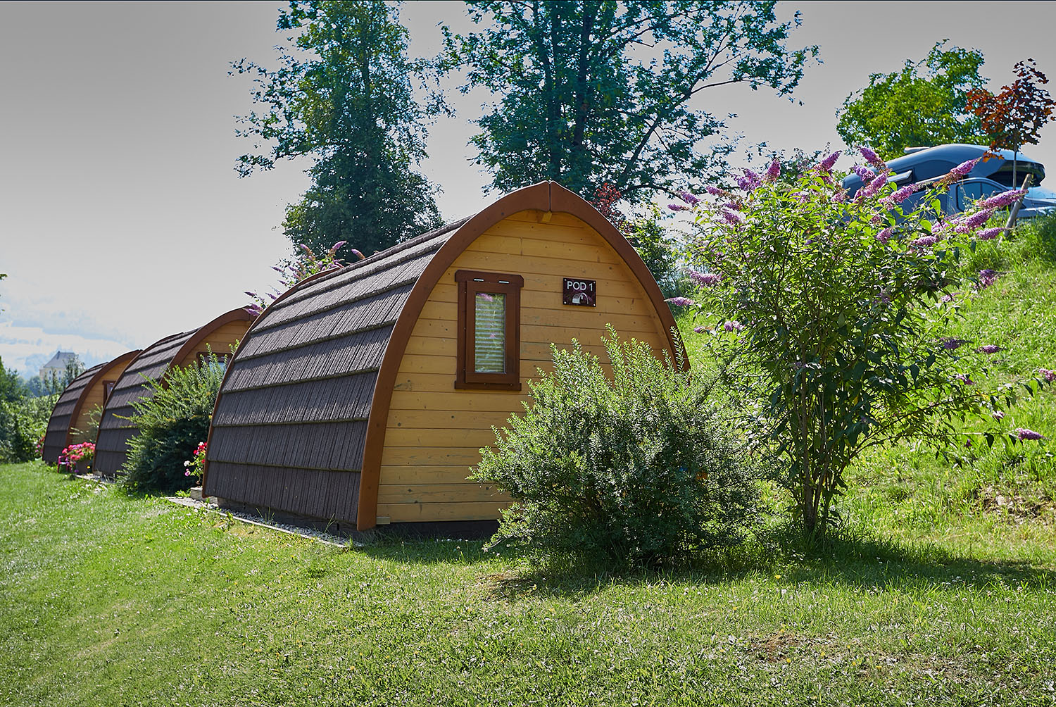 modern camping PODs – Campingplatz Putterersee